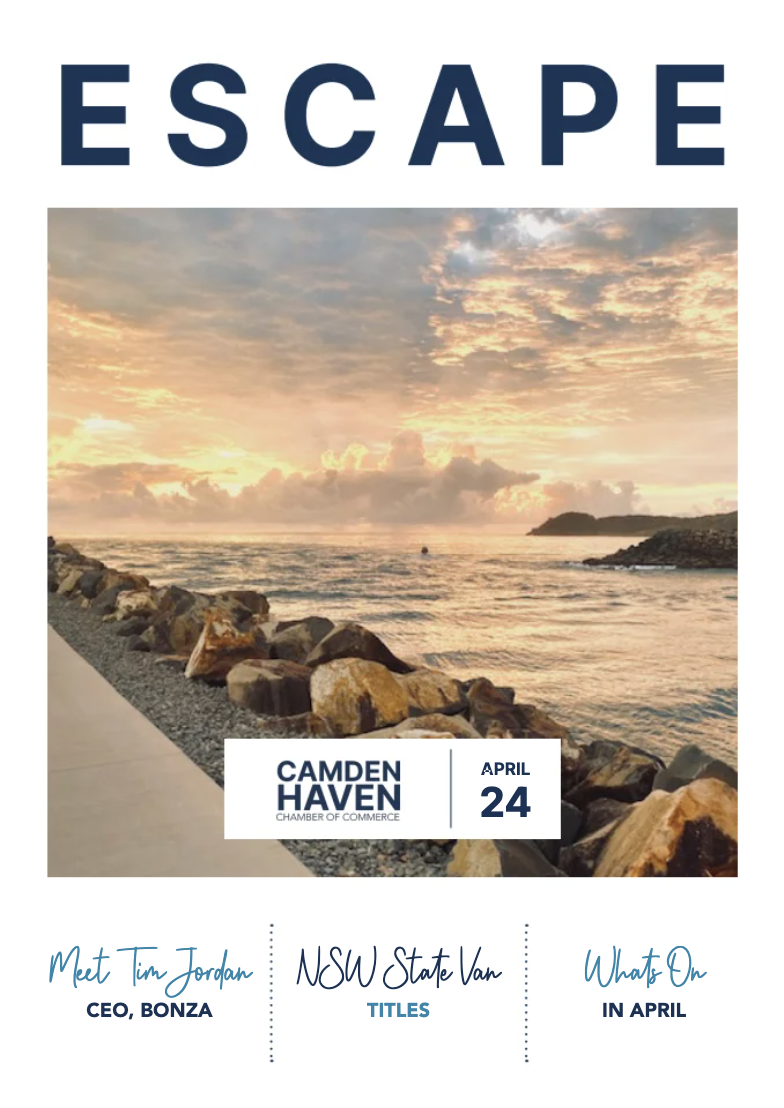 Escape Magazine - April 24 - Visit Camden Haven